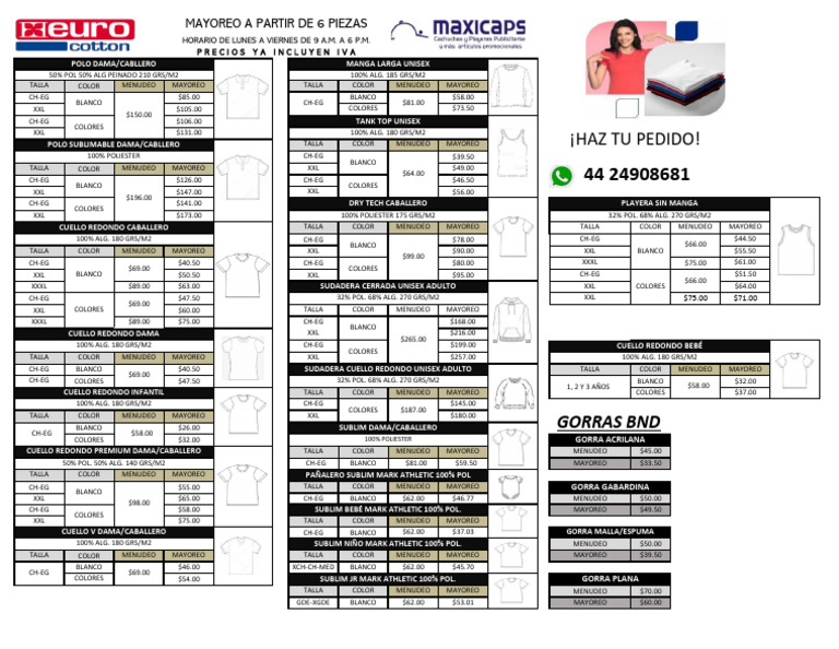 Precios Euro1 | PDF