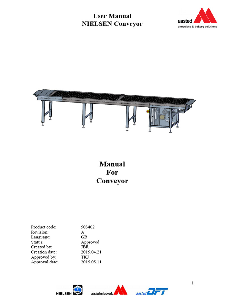 Conveyor Manual Mechanical Rev 1 UK | PDF