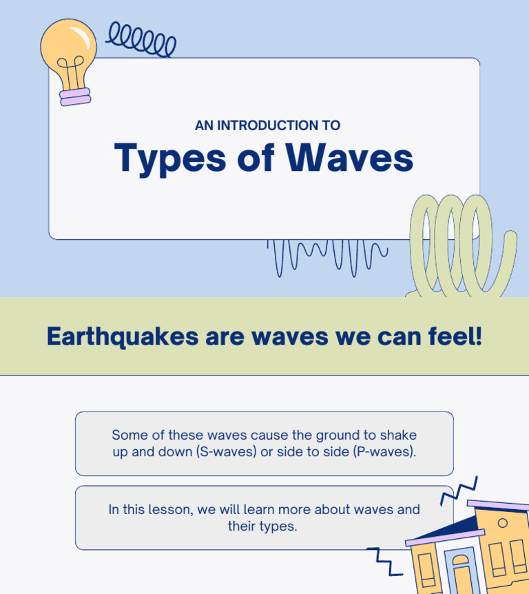 Types of Waves Presentation | PDF