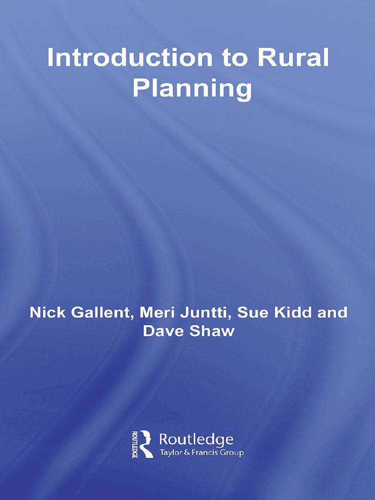 Introduction To Rural Planning (PDFDrive) | PDF