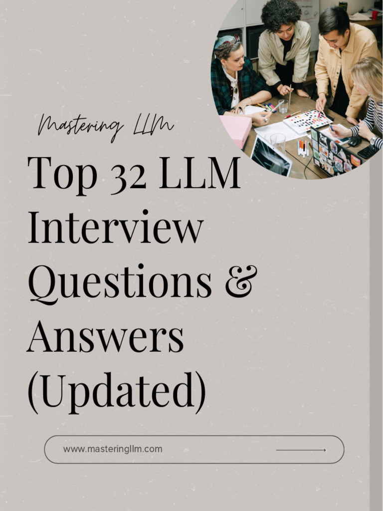 LLM Interview Questions | PDF