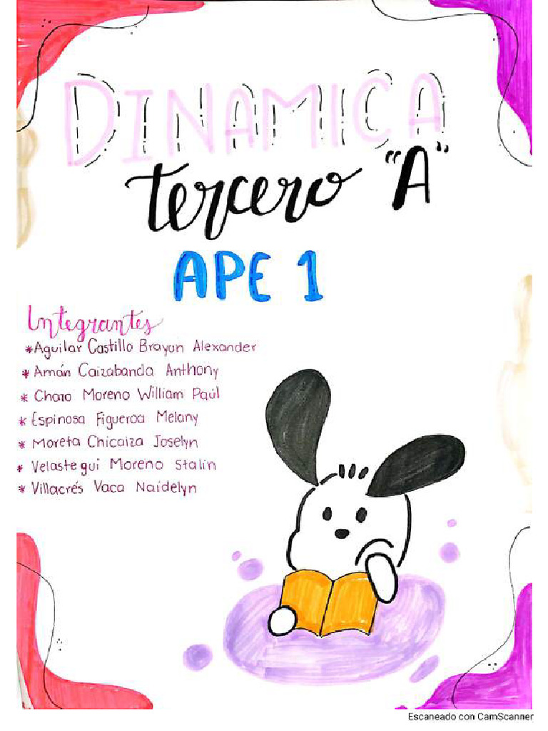 APE 1 - DINÁMICA - Compressed | PDF