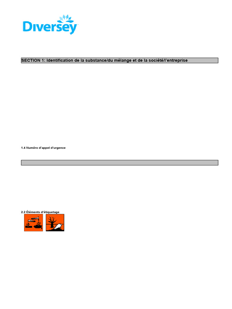 FDS Divosan Hypochlorite | PDF