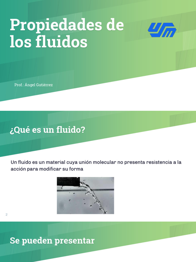 Propiedades de Los Fluidos | PDF