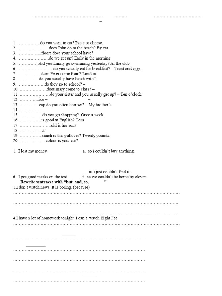 E6U7L4 FURTHER PRACTICE | PDF