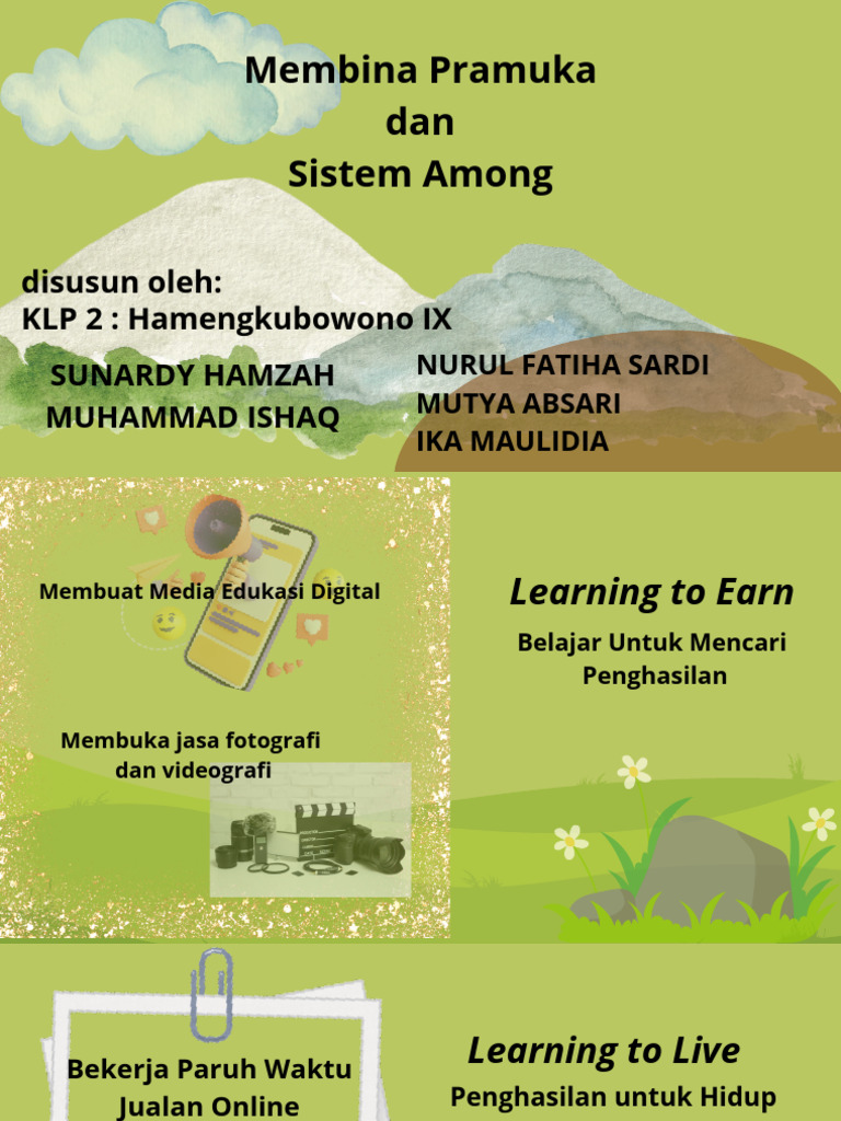 Membina Pramuka Dan Sistem Among | PDF Membina Pramuka Dan Sistem Among | PDF