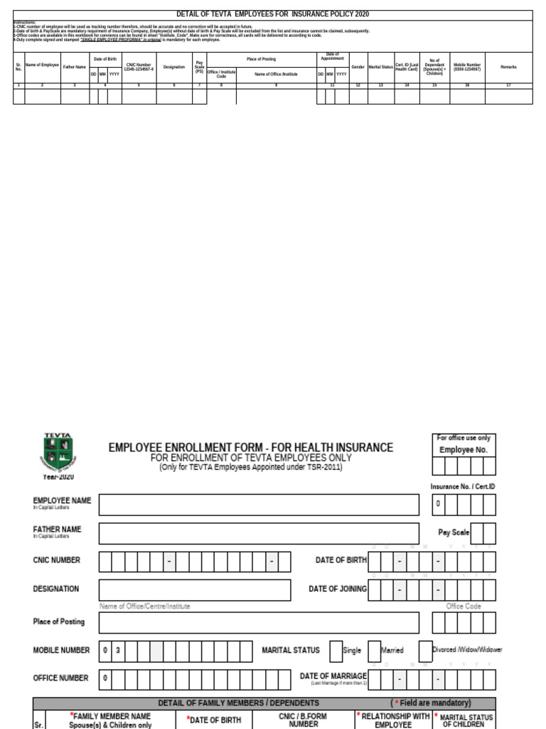 Data Collection Performa | PDF