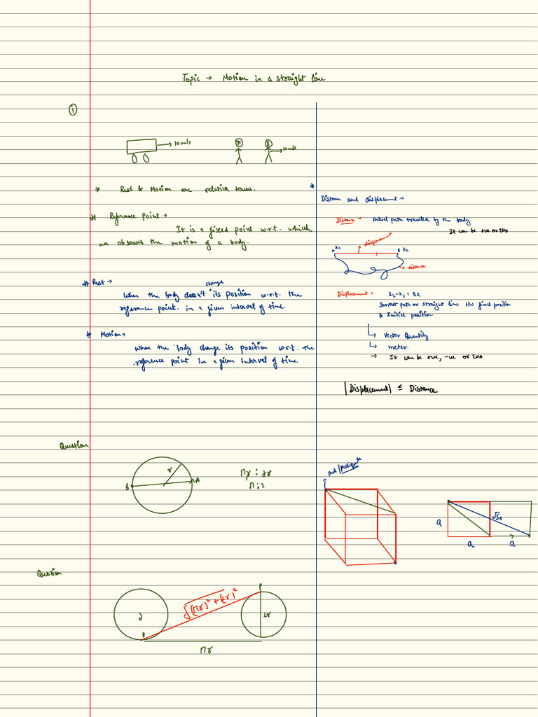 Physics Notes (@) | PDF