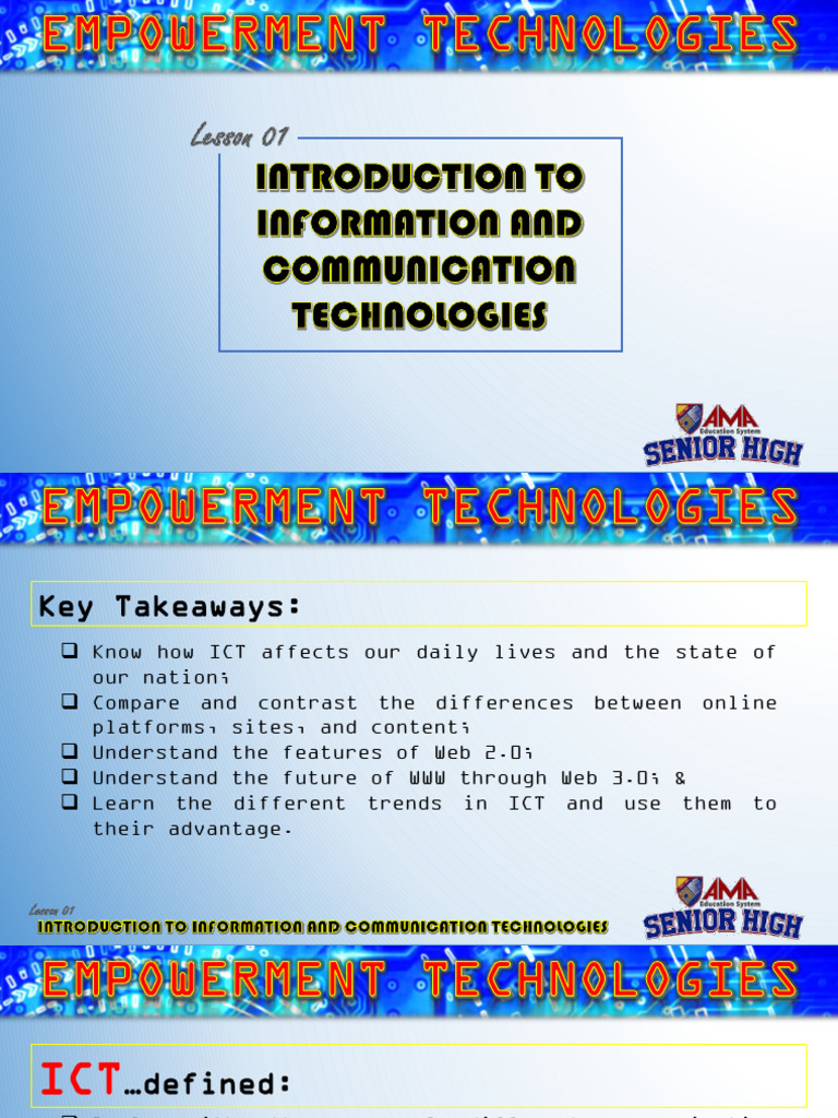 ETEC101-Introduction-to-ICT G-11 Humss | PDF | World Wide Web ...