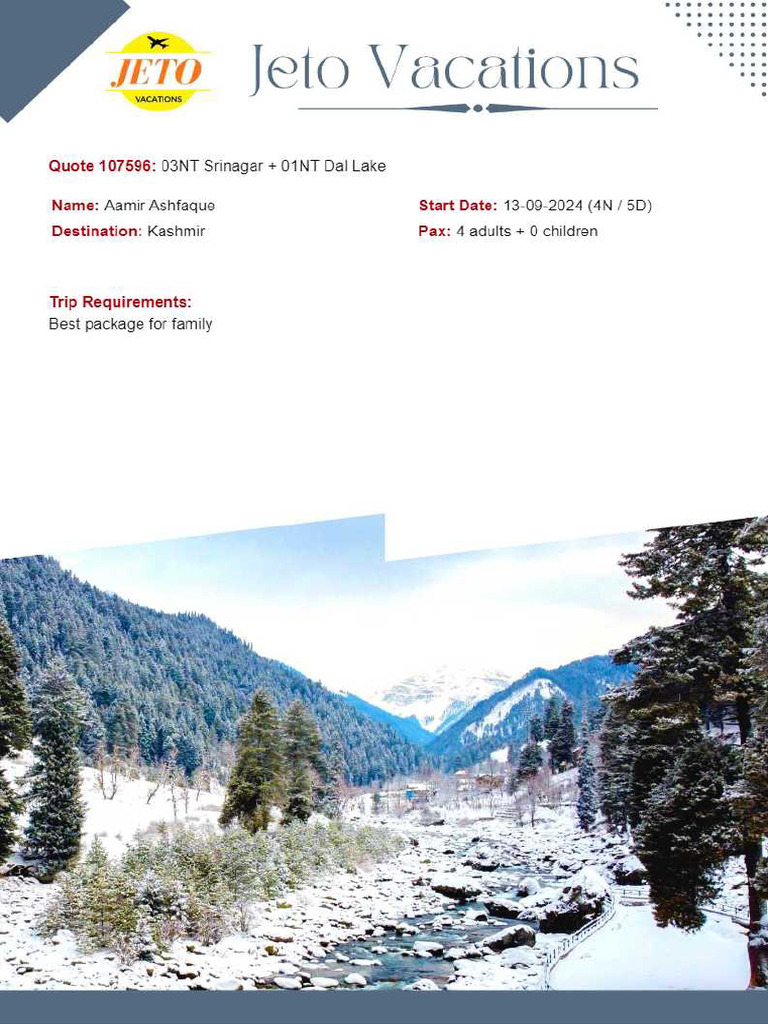 Aamir Ashfaque - Kashmir - 107596 | PDF