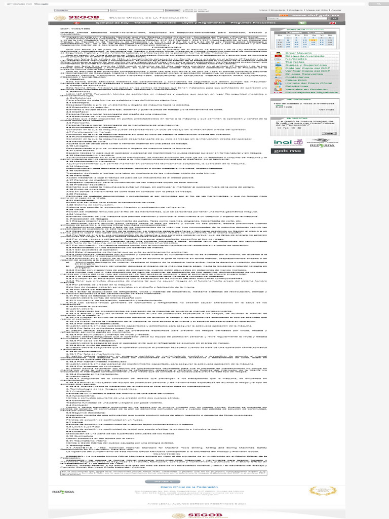 DOF - Diario Oficial de La Federación 027 | PDF