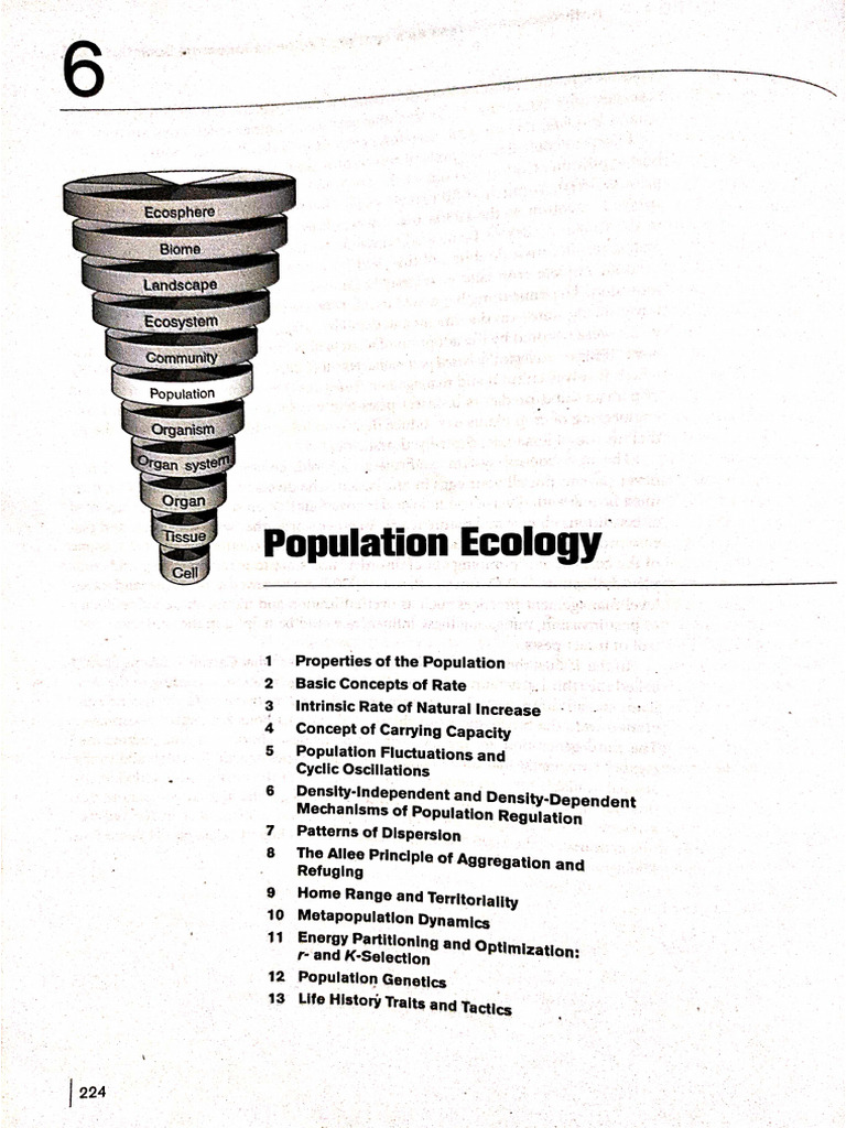 Population Ecology | PDF