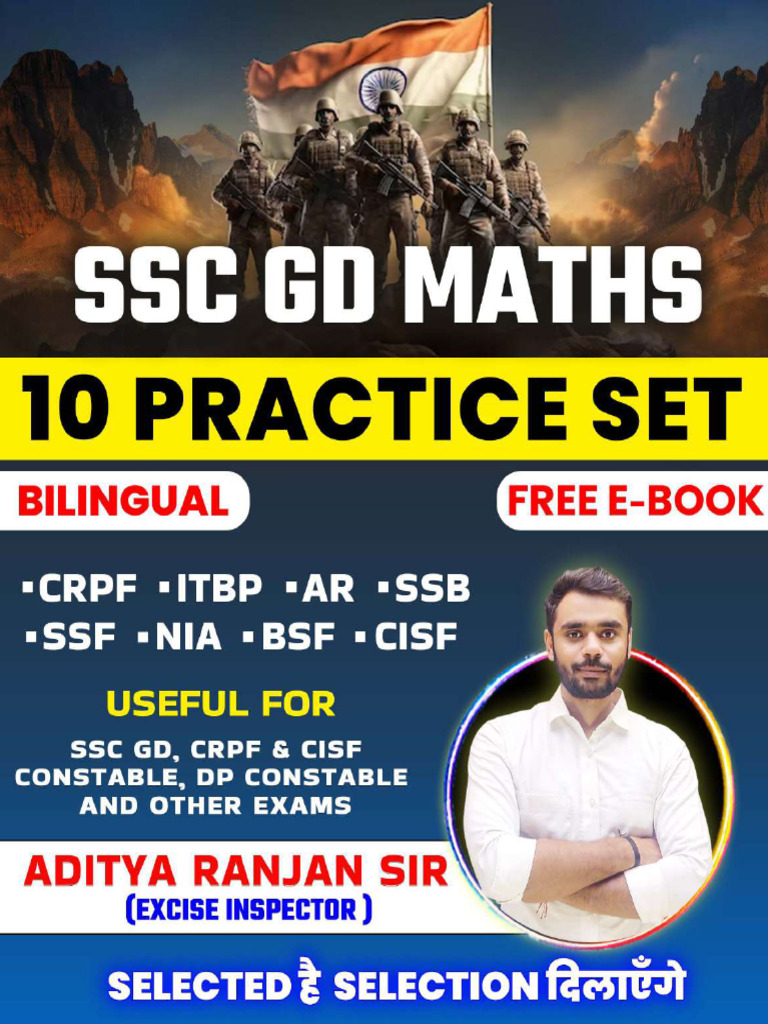 SSC GD Practice Set by Aditya Rajan | PDF