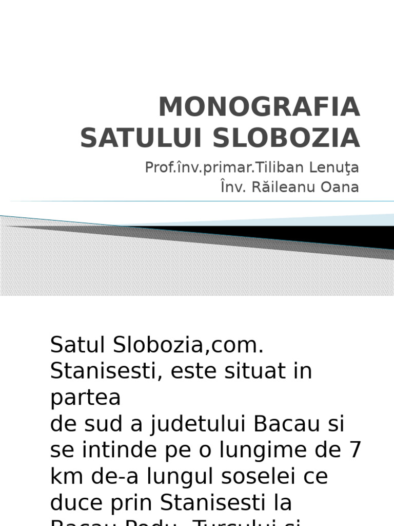 Slobozia | PDF