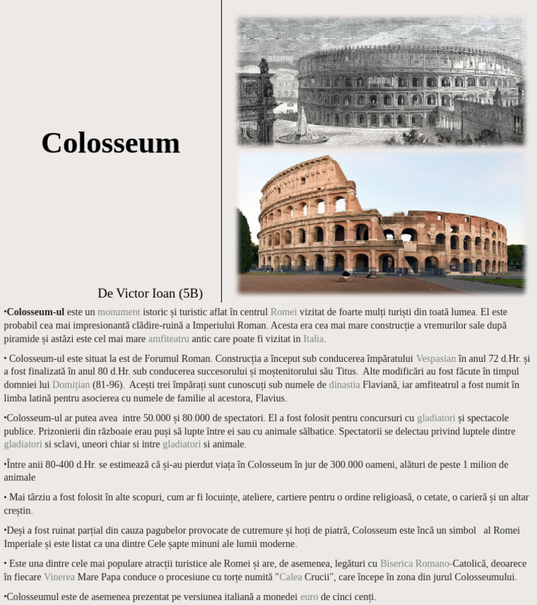 Colosseum | PDF