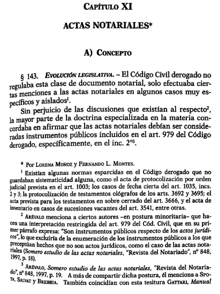 Actas Notariales | PDF