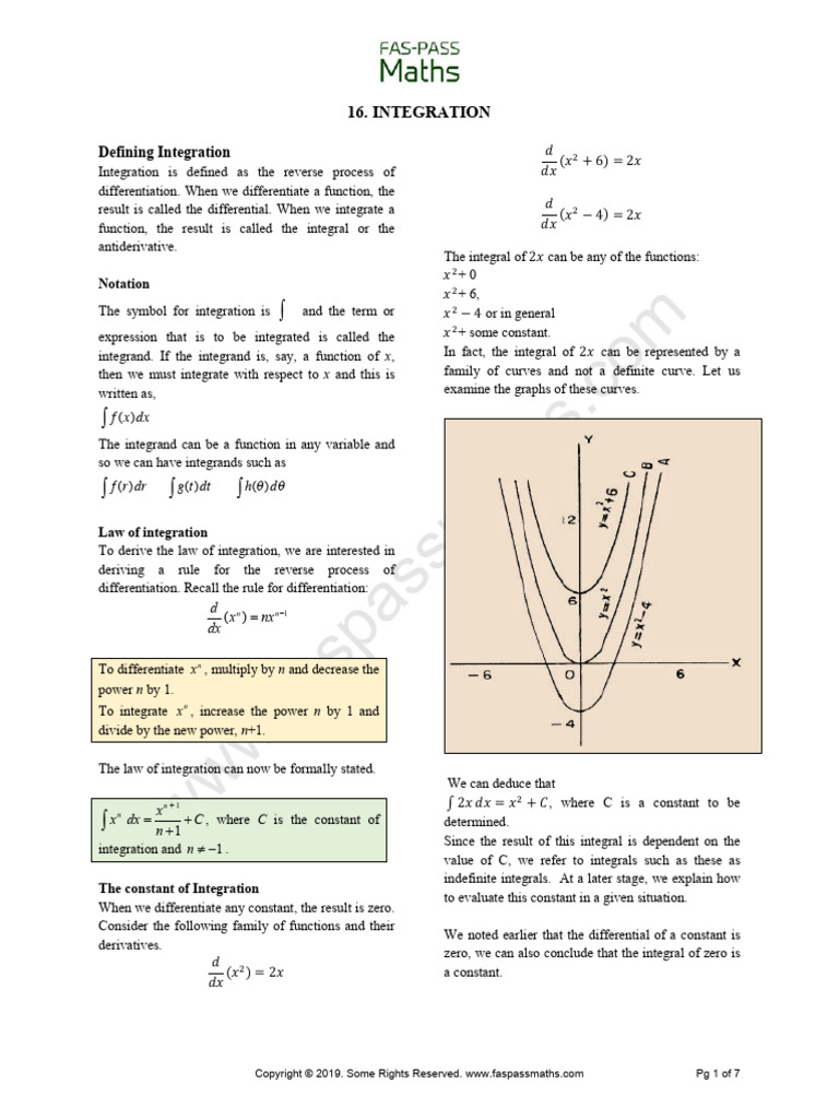 AMSG 16 Integration | PDF