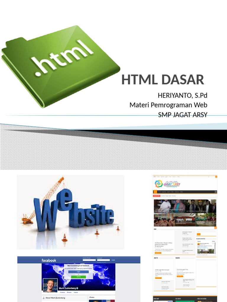 HTML Dasar | PDF