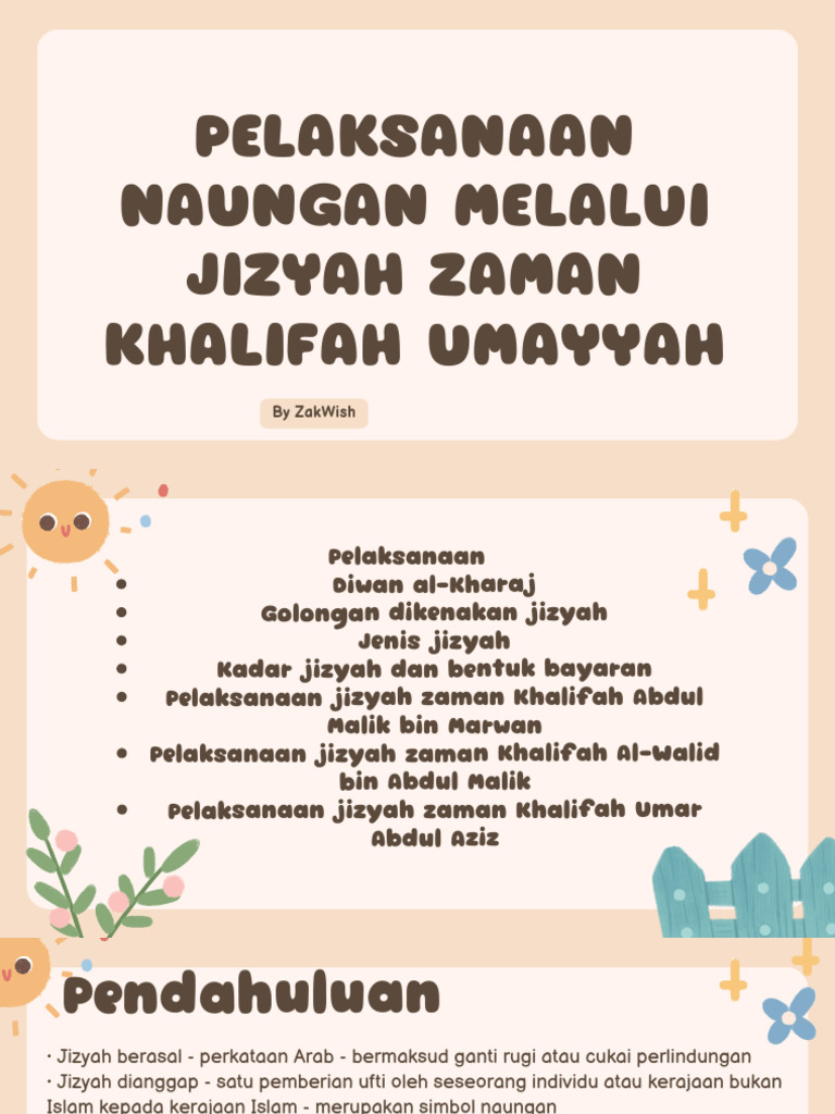 Pelaksanaan Jizyah Kerajaan Umayyah | PDF