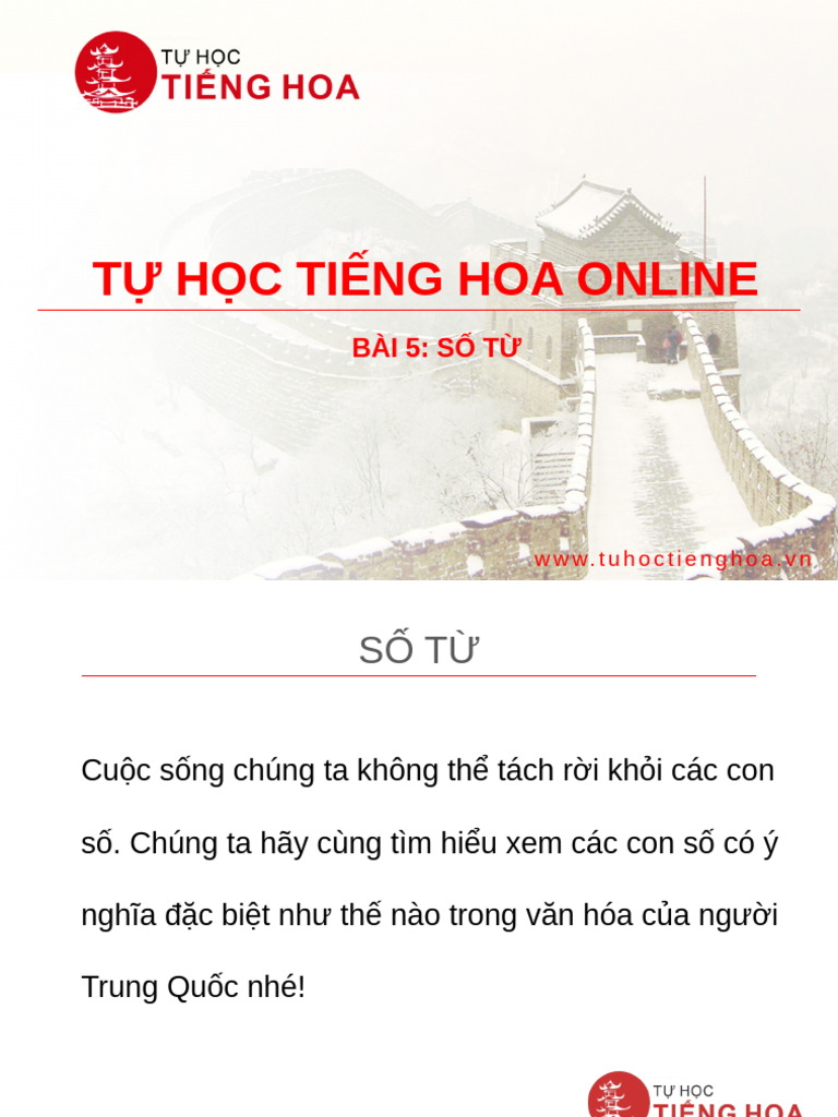 Đọc số trong Zhongwen | PDF