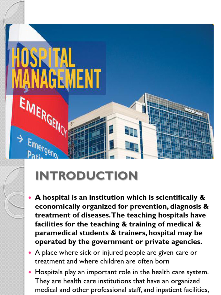 Hospital Managment Pdf