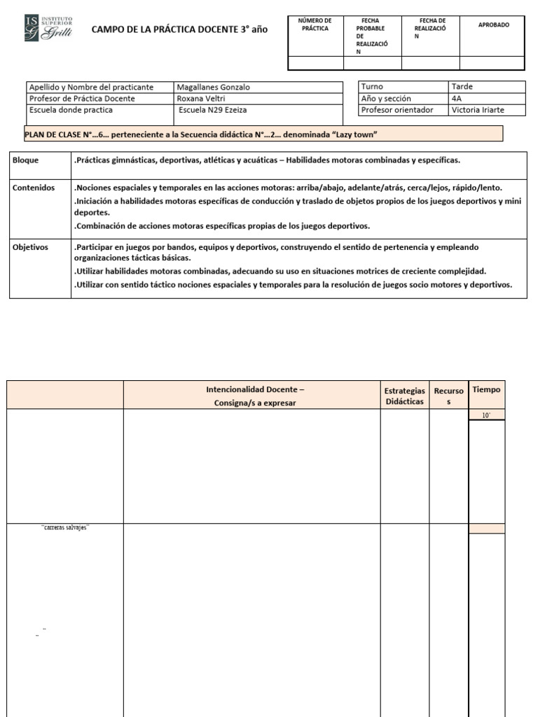 CDP Plan 6 Secuen. 2 | PDF
