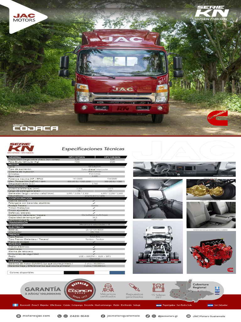 Ficha Tecnica KN1075 y 1083 1 | PDF