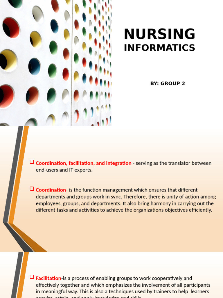 Nursing Informatics | PDF