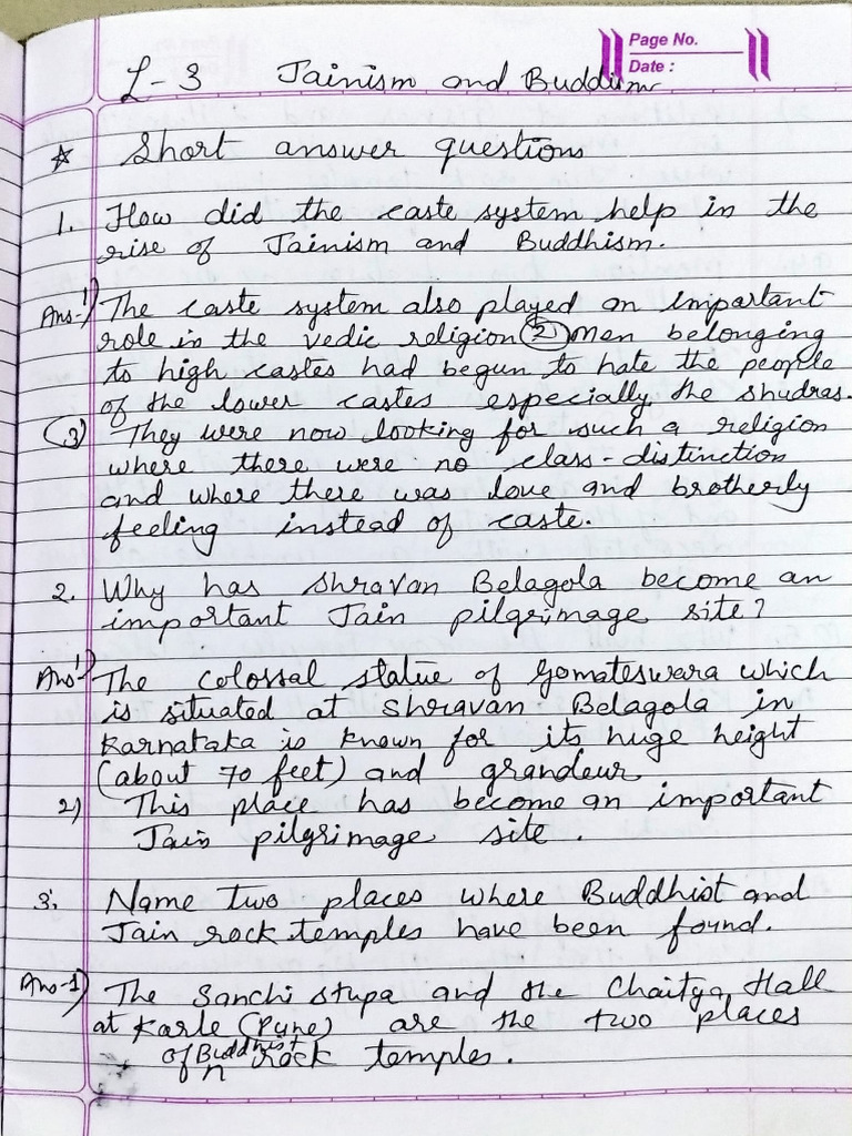 Lesson 3 Jainism Buddhism | PDF