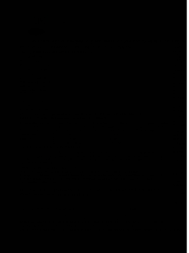 SA Air Force Engineer MSDS Application 2025 | PDF