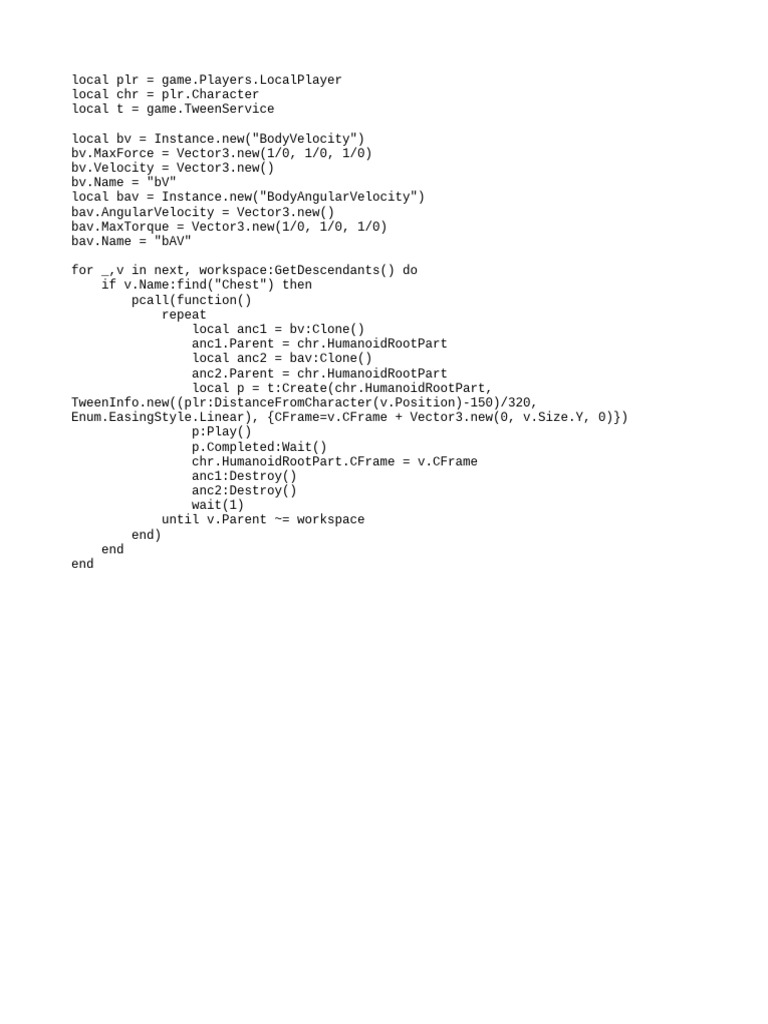 Blox Fruits Chest Farm Script | PDF
