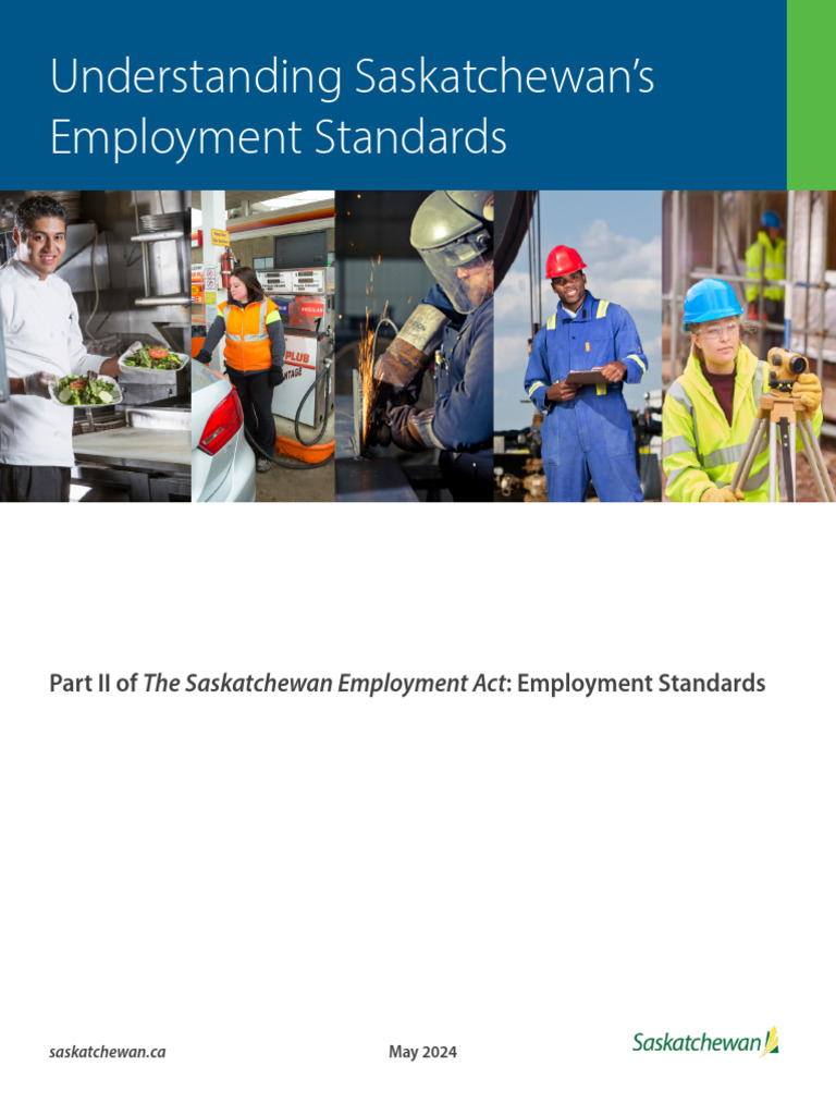 Understanding Employment Standards in Saskatchewan May 2024 | PDF