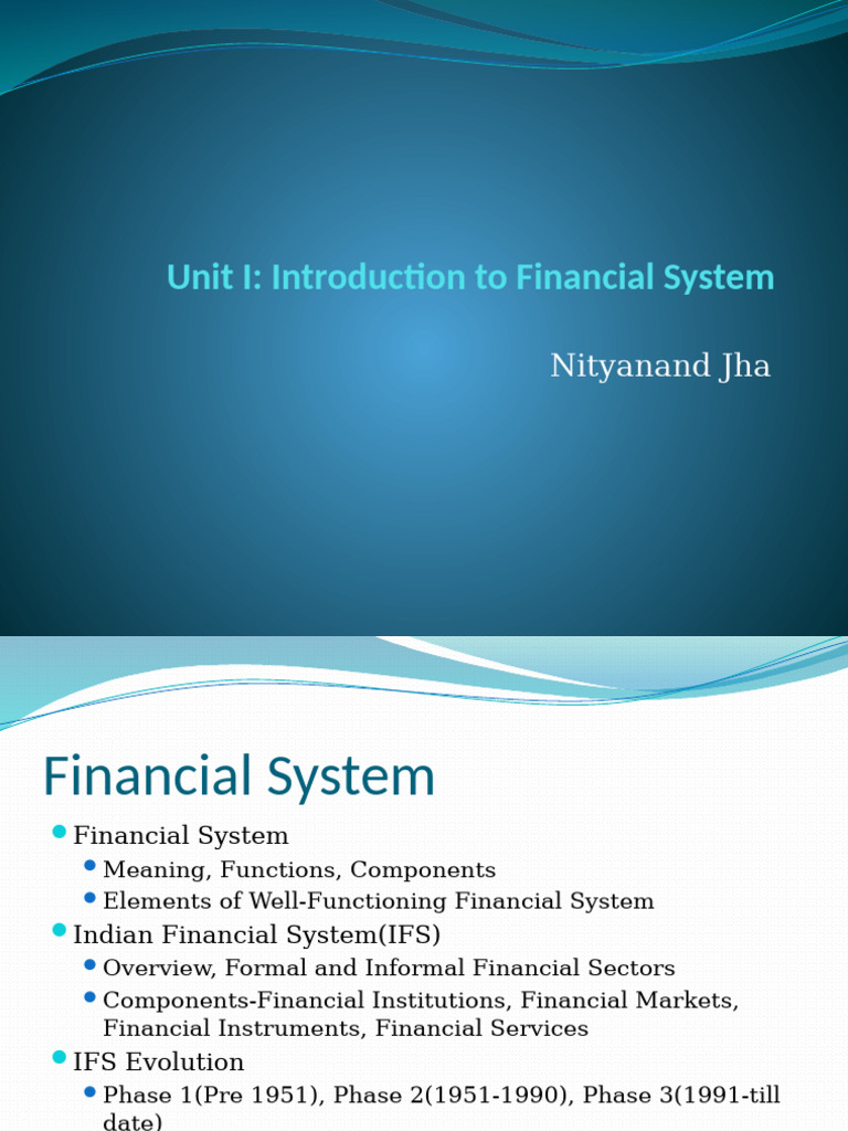 IFS1 Introduction+to+Financial+System+V1.2 | PDF