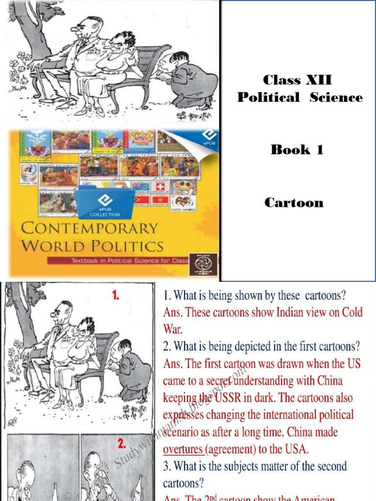 Class XII Bk 1 Cartoons | PDF