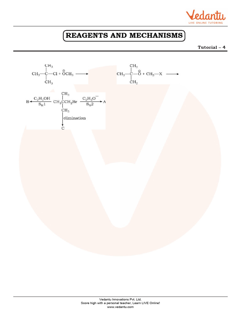 Reagents and Mechanisms-T-4 | PDF