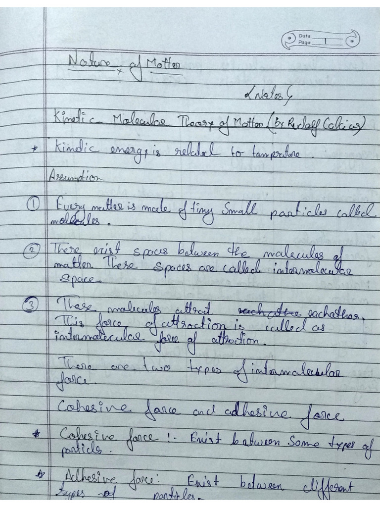 Class 9 Chemistry Chapter 1 Pearson Pdf