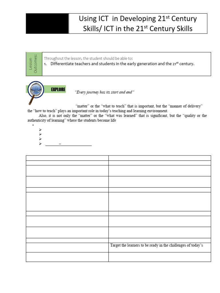 MOdule 1 - Lesson 1 | PDF