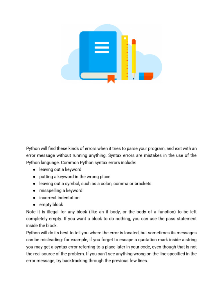 Python Programming UNIT 1 Notes | PDF