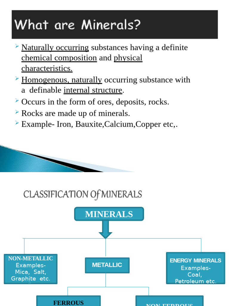 Minerals and Energy Resourcesdownloaded | PDF