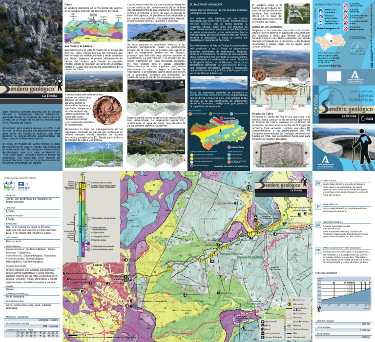 Sendero Geológico La Ermita | PDF