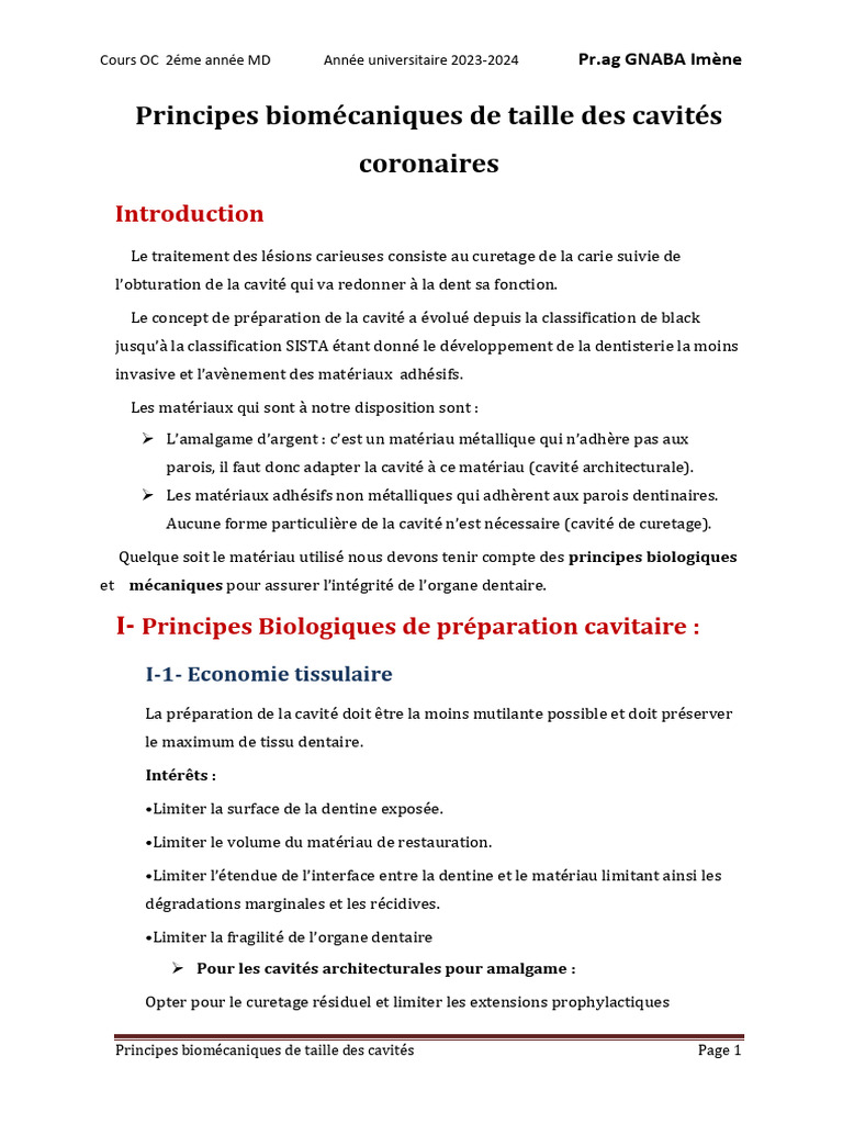 Principes G - N de Taille GNABA 2023 | PDF
