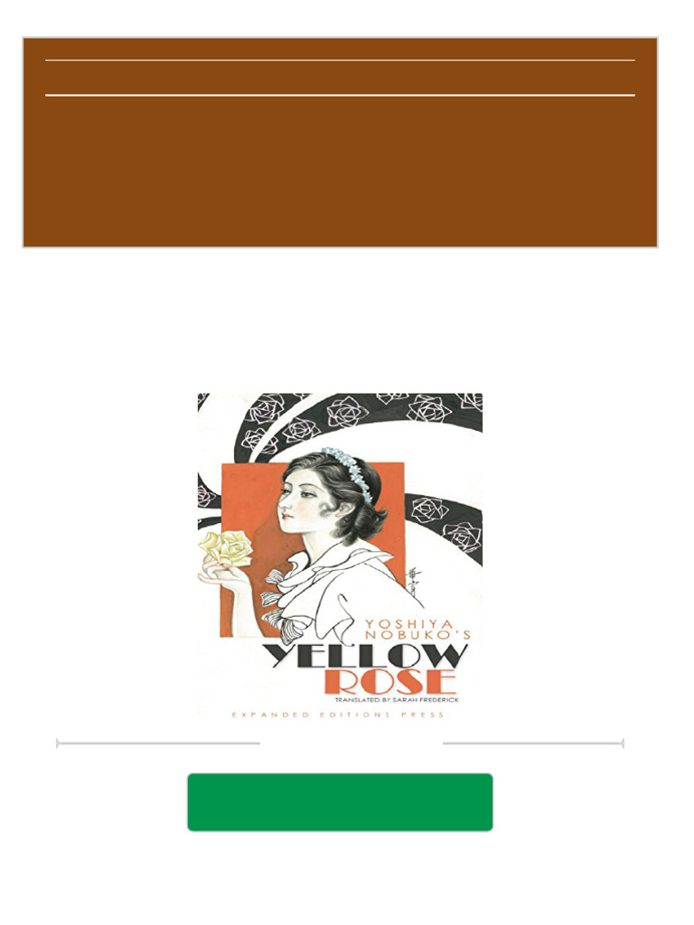 Ebooks File Yellow Rose 2nd Edition Yoshiya Nobuko All Chapters | PDF | Manga