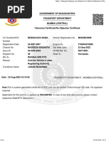 Mahindra & Mahindra Finance NOC | PDF