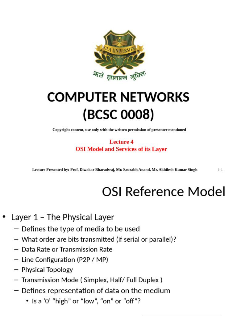OSI Model | PDF