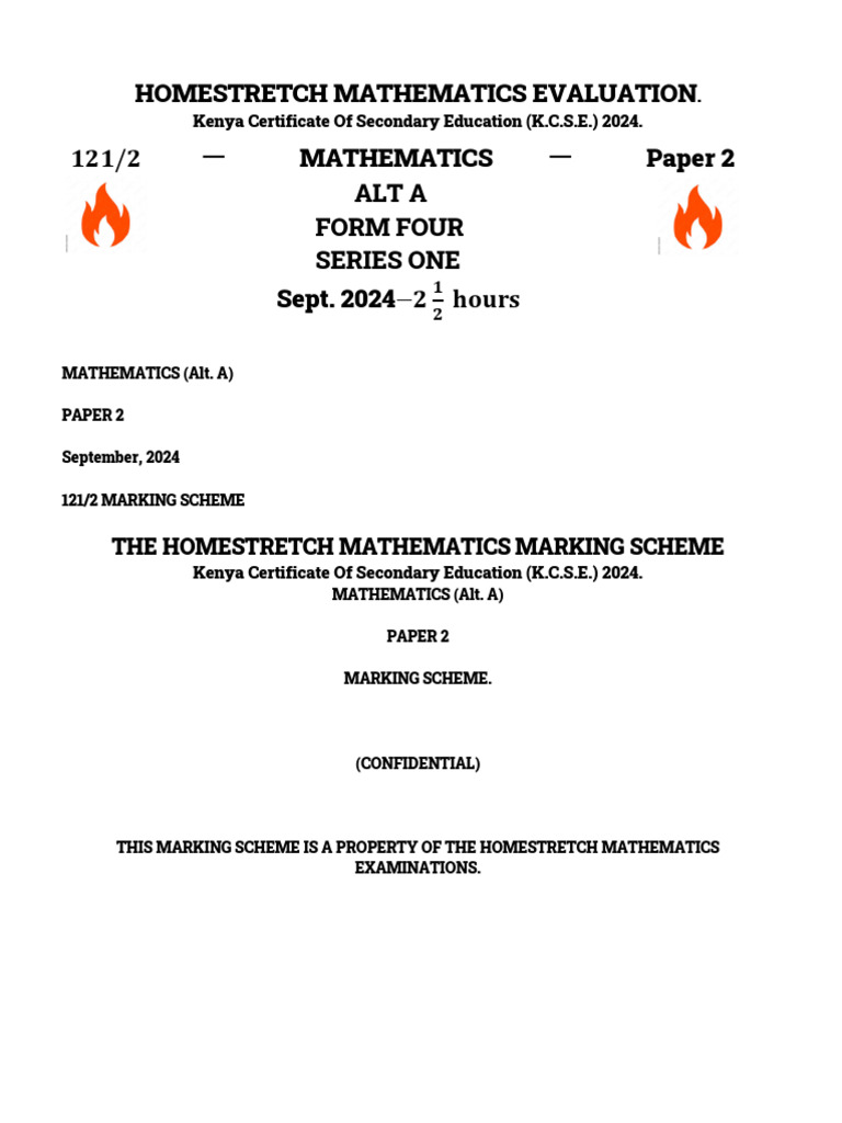 Home Stretch-Mat-Pp2-Series 1-T3-2024-MS | PDF | Student Assessment And Evaluation | Secondary ...