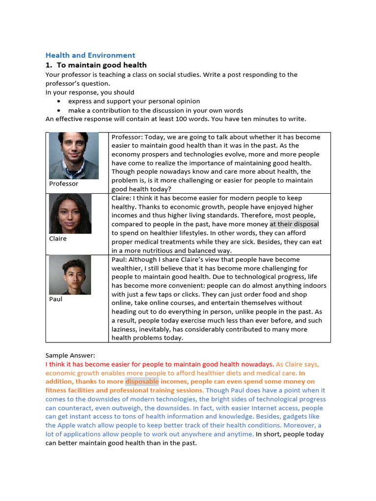 Microsoft Word - Academic Discussions Samples | PDF