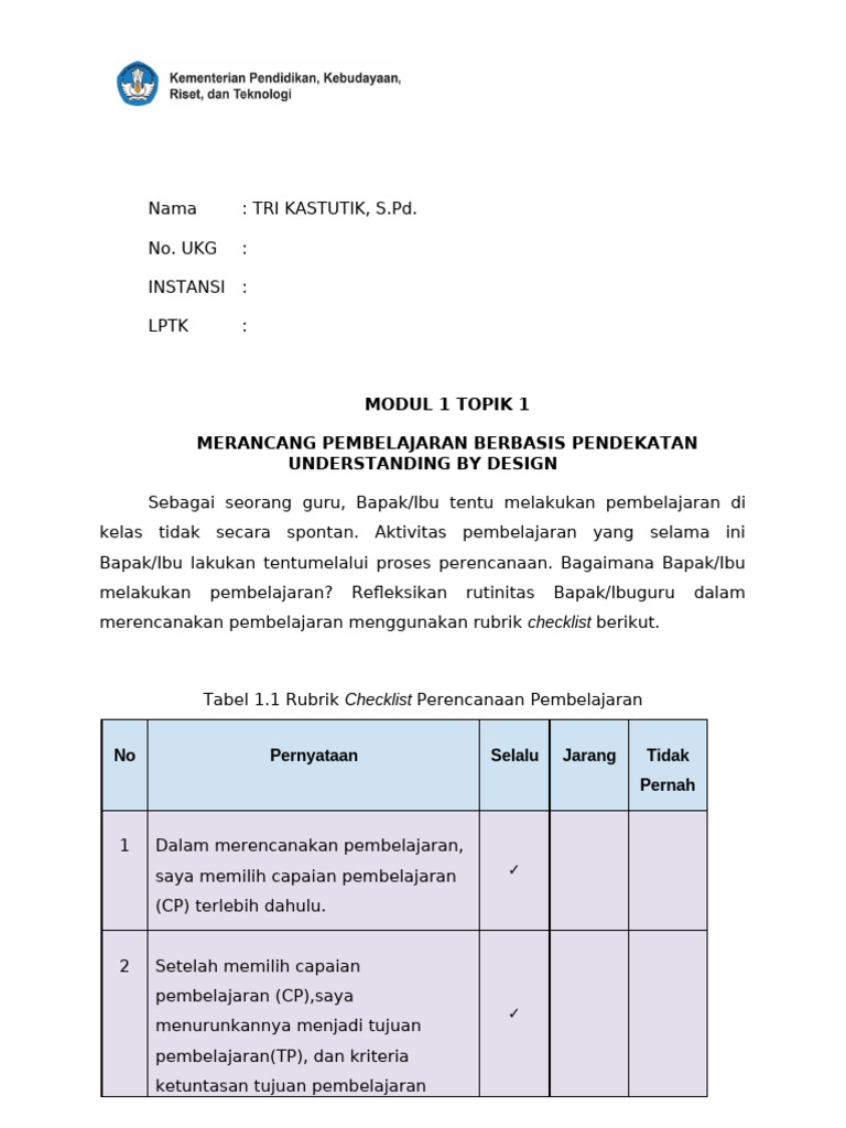 PMM PPG Modul 1 | PDF | Career & Growth