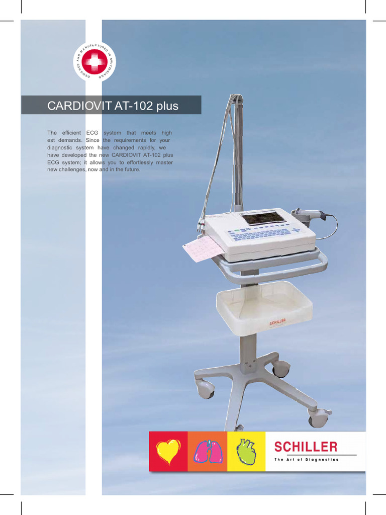Schiller Cardiovit at 102 Plus Ecg Machine | PDF