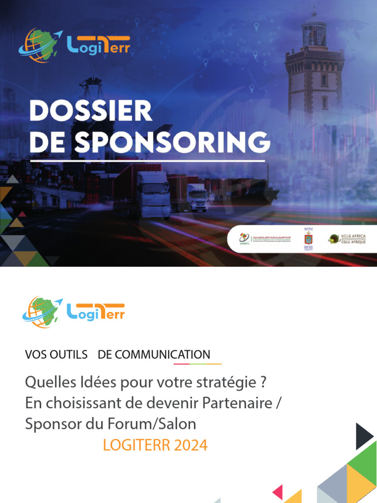 Dossier de Sponsoring Logiterr 2024 | PDF