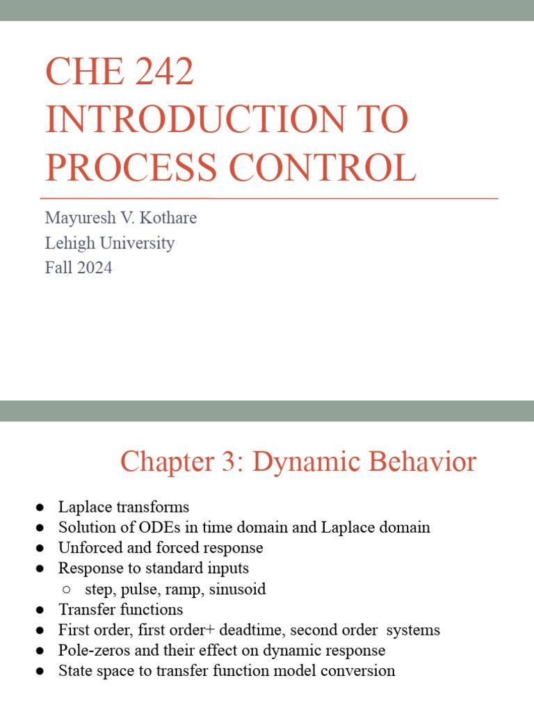 Lecture Chapter3 | PDF